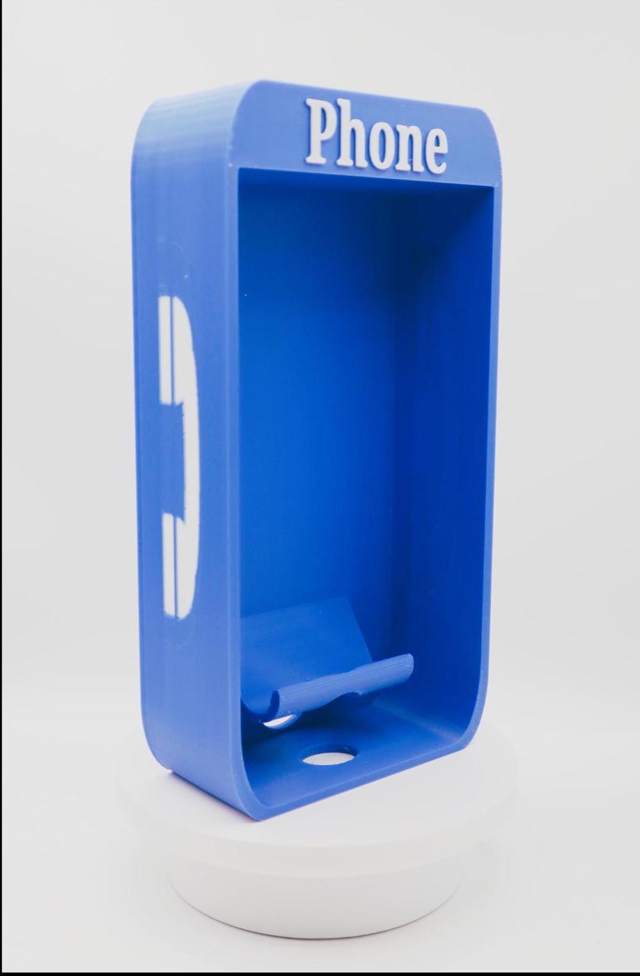 Phone Booth Inspired Cell Phone Booth Stand Compatible With Smartphones ...