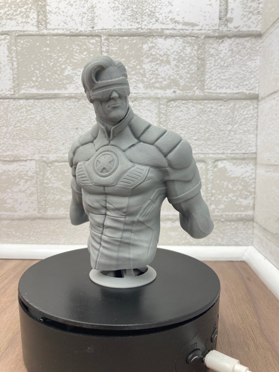 Cyclops Scott Summers X-men Bust Detailed 3D Printed Marvel Decor ...