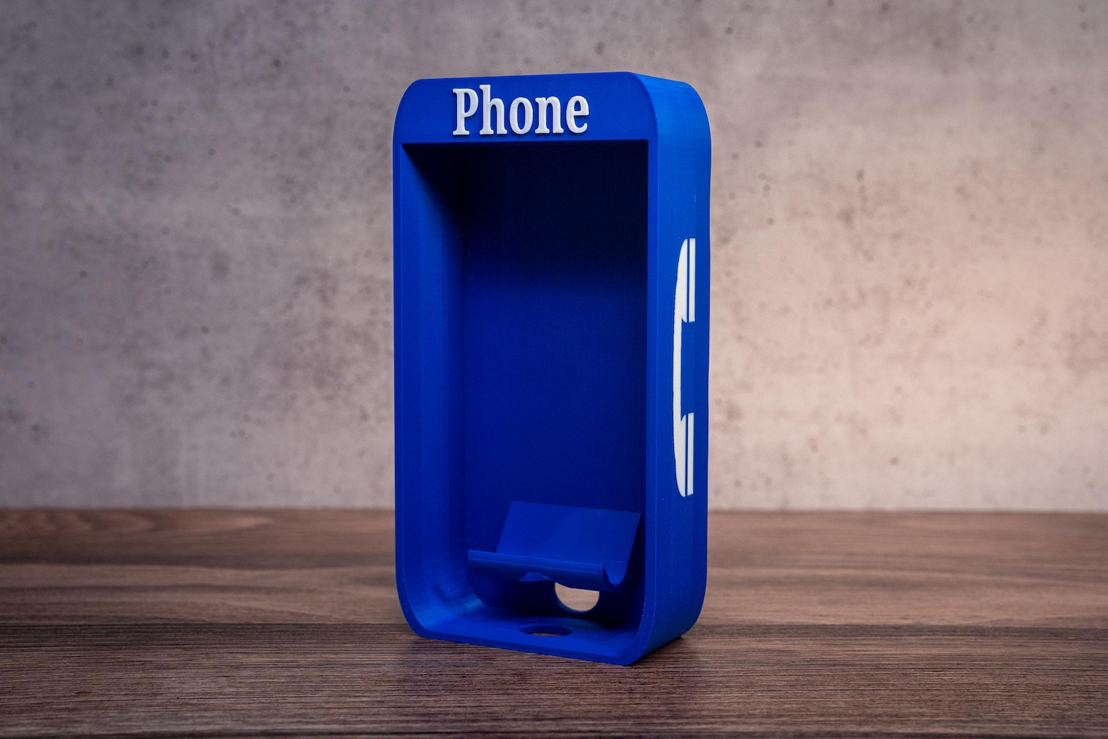 Phone Booth Phone Holder Stylish Desk Organizer Vintage Home Decor ...