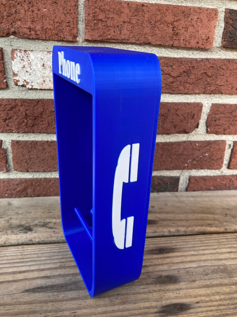 Phone Booth Phone Holder Stylish Desk Organizer Vintage Home Decor ...