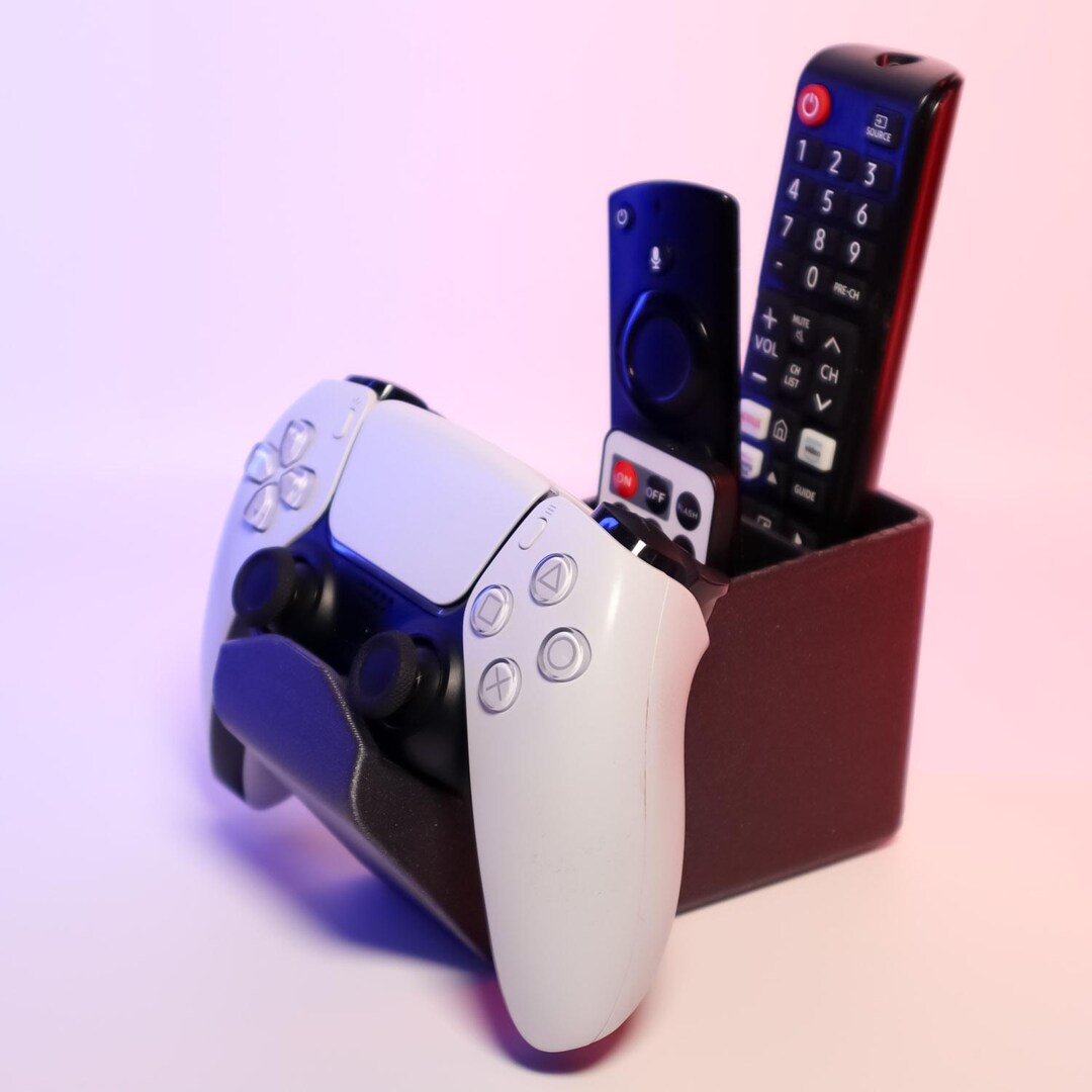 Controller Stand Remote Organizer Compact Storage Gaming Accessory ...