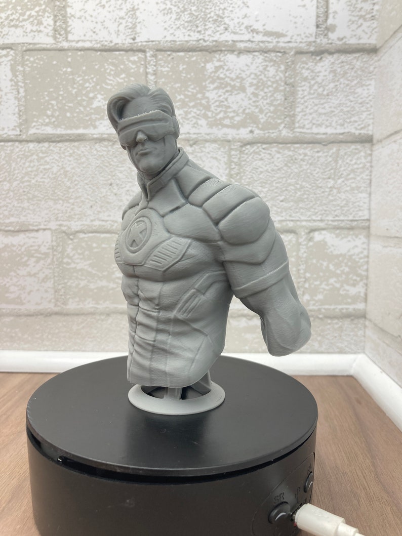 Cyclops Scott Summers X-men Bust Detailed 3D Printed Marvel Decor ...