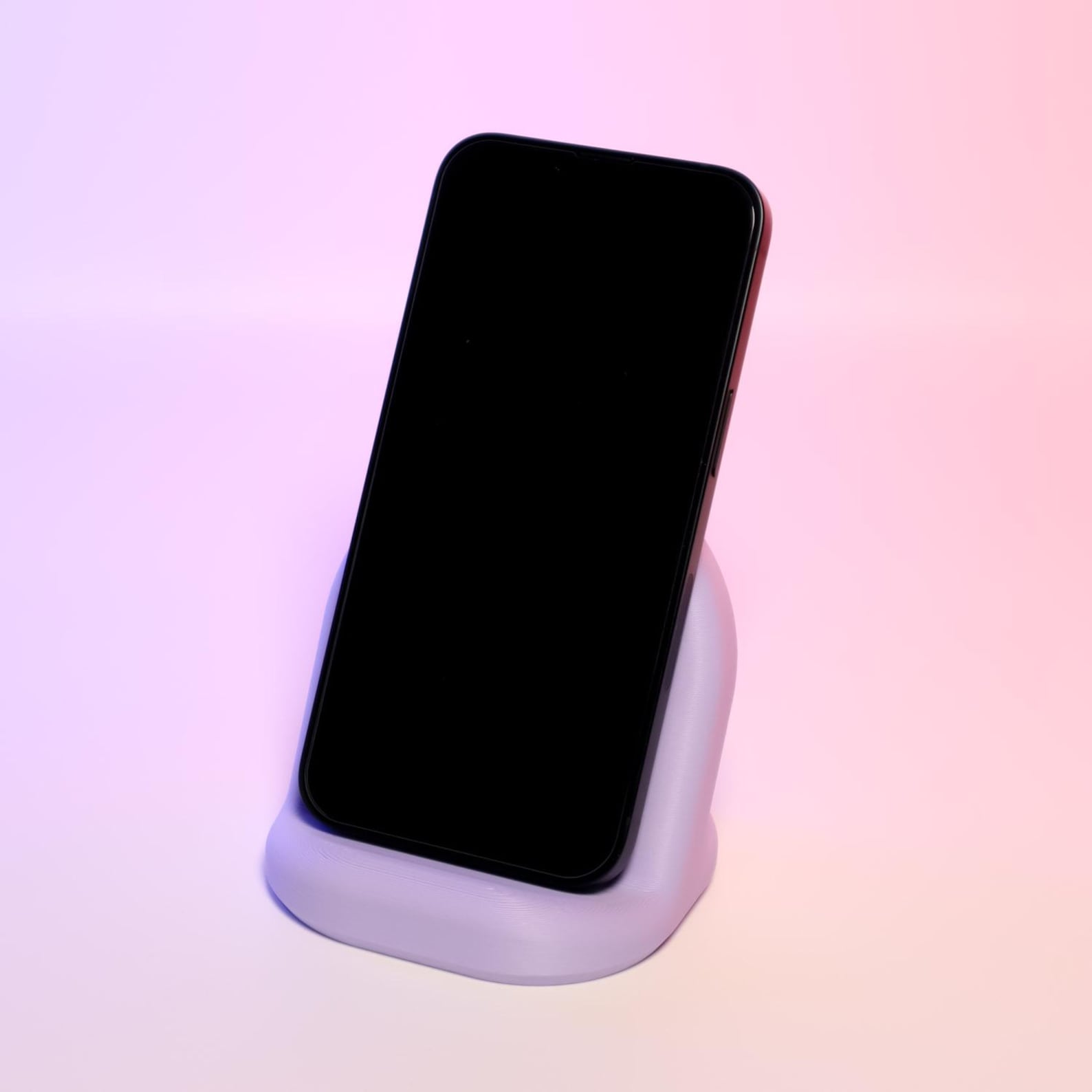 Cute Minimal Phone Holder Stylish Desk Accessory Compact Stand Modern ...