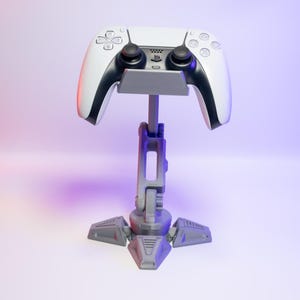 Roboarm Gaming Controller Holder Futuristic Desk Accessory Unique Gamer ...