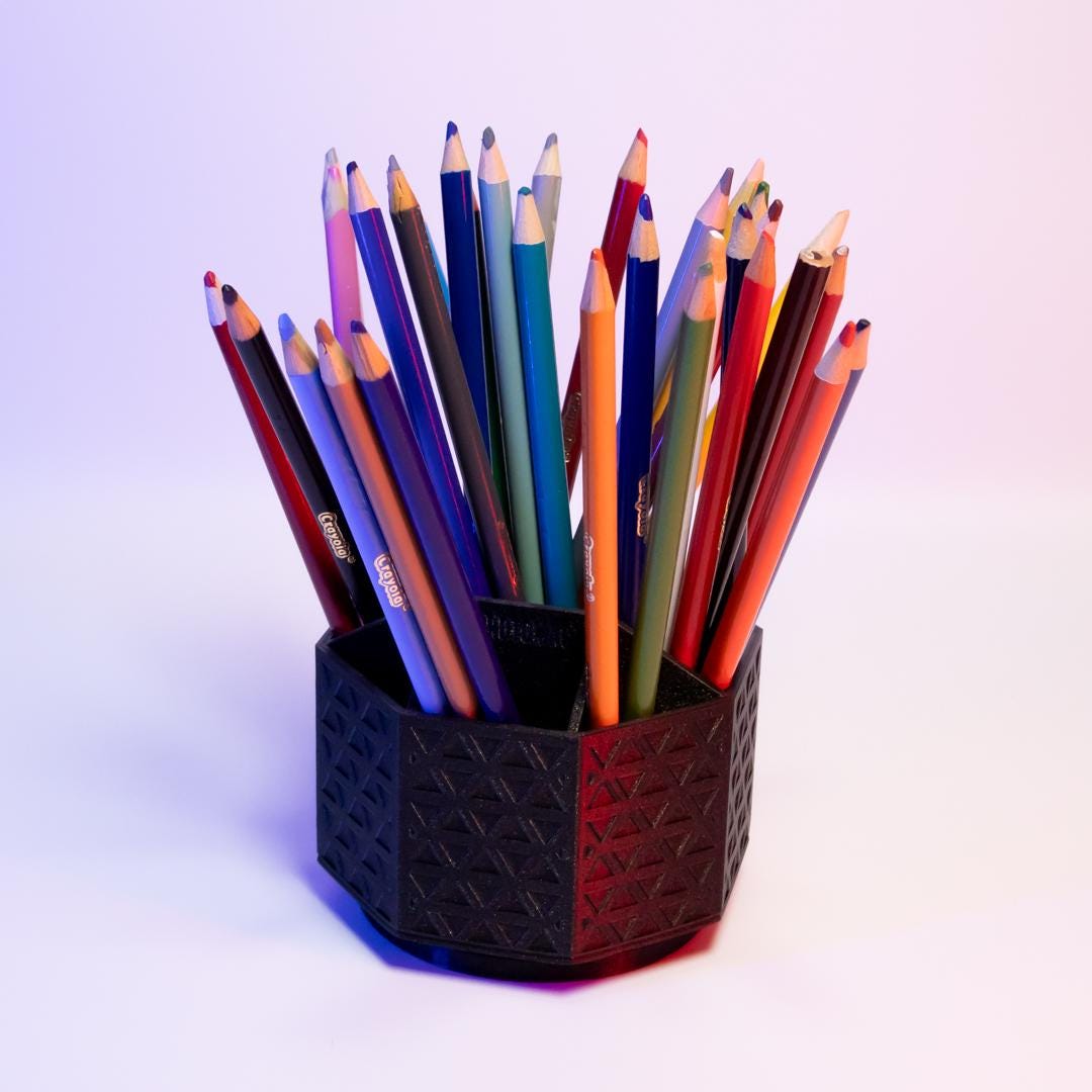 Spinning Desk Organizer Rotating Office Storage Solution Multi ...