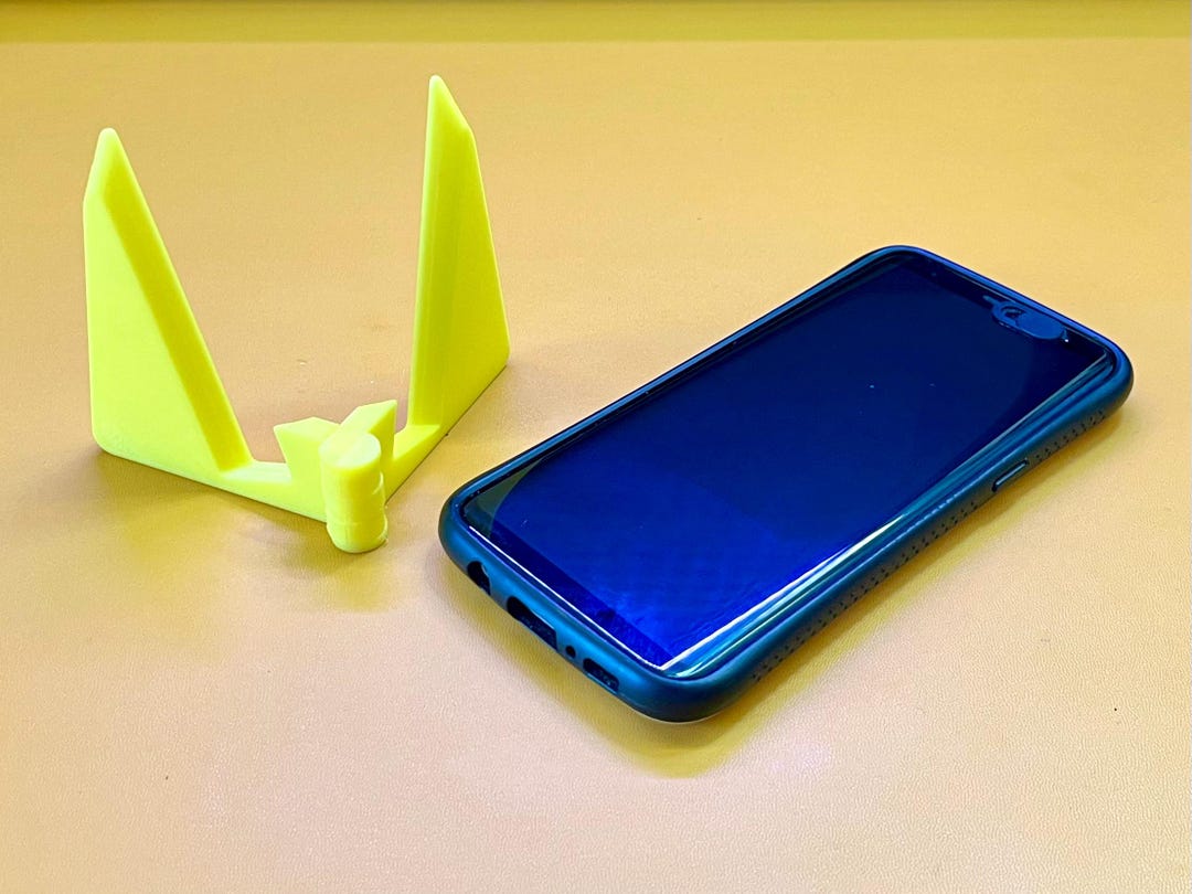 Collapsible Phone Stand Portable and Adjustable Holder Compact Desk ...