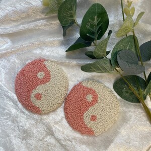 CAR MUG RUGS Set of 2 Car Coasters Punch Needle - Etsy