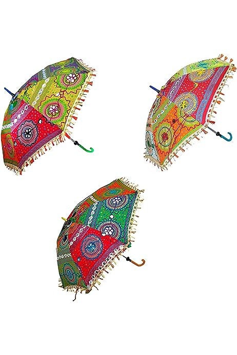 Rajasthani Umbrella for Wedding Decoration Indian Patchwork - Etsy