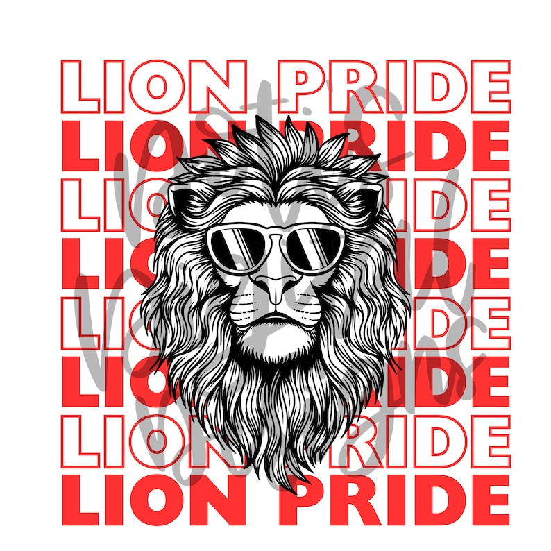 Lion Pride PNG, Lion Mascot PNG, Lion, Lion Mascot Trend PNG, School ...