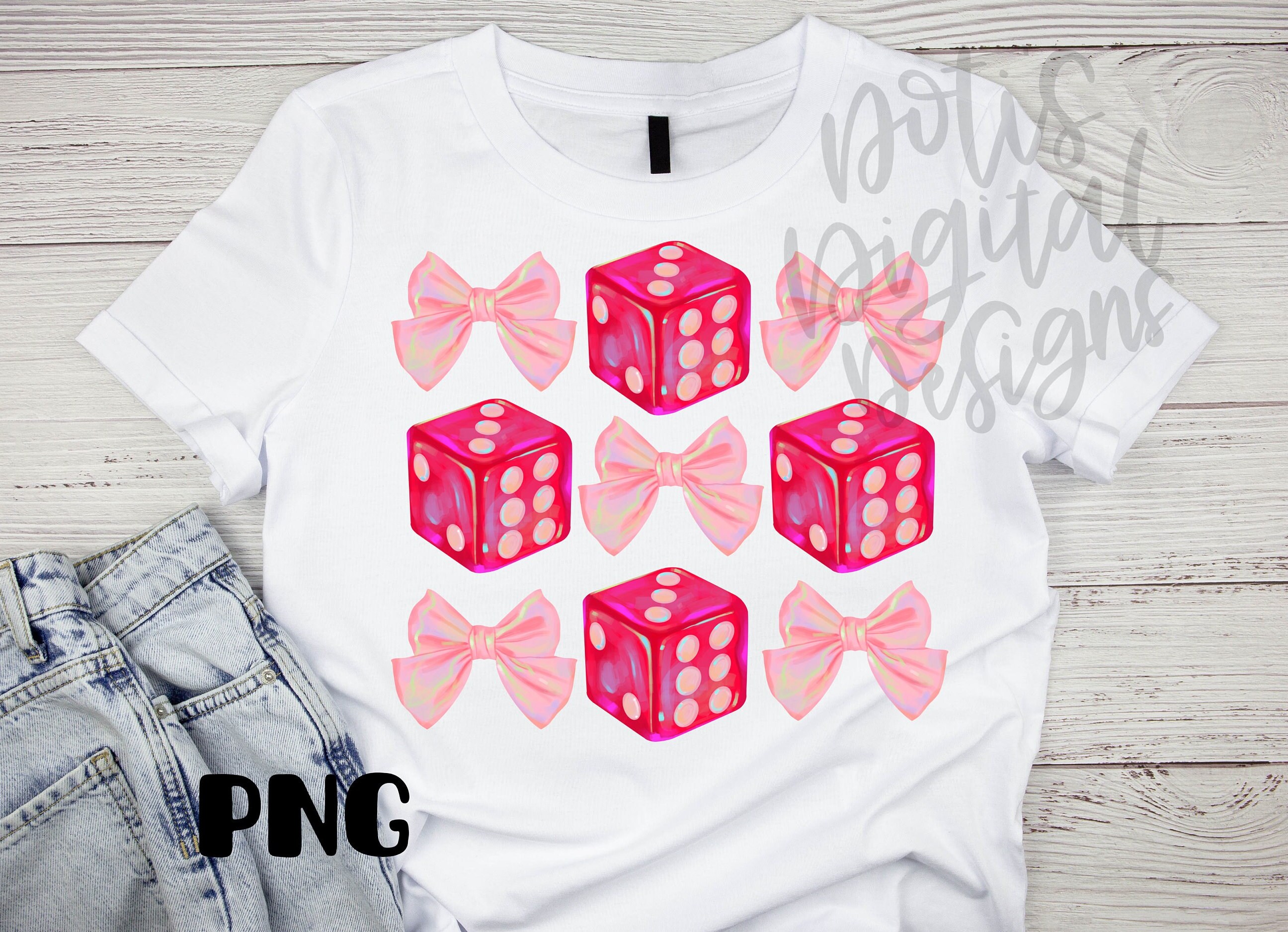 Dice Bow PNG, Dice PNG, Dice, Bow Trend PNG, Ribbon Trend, Trendy Bow ...