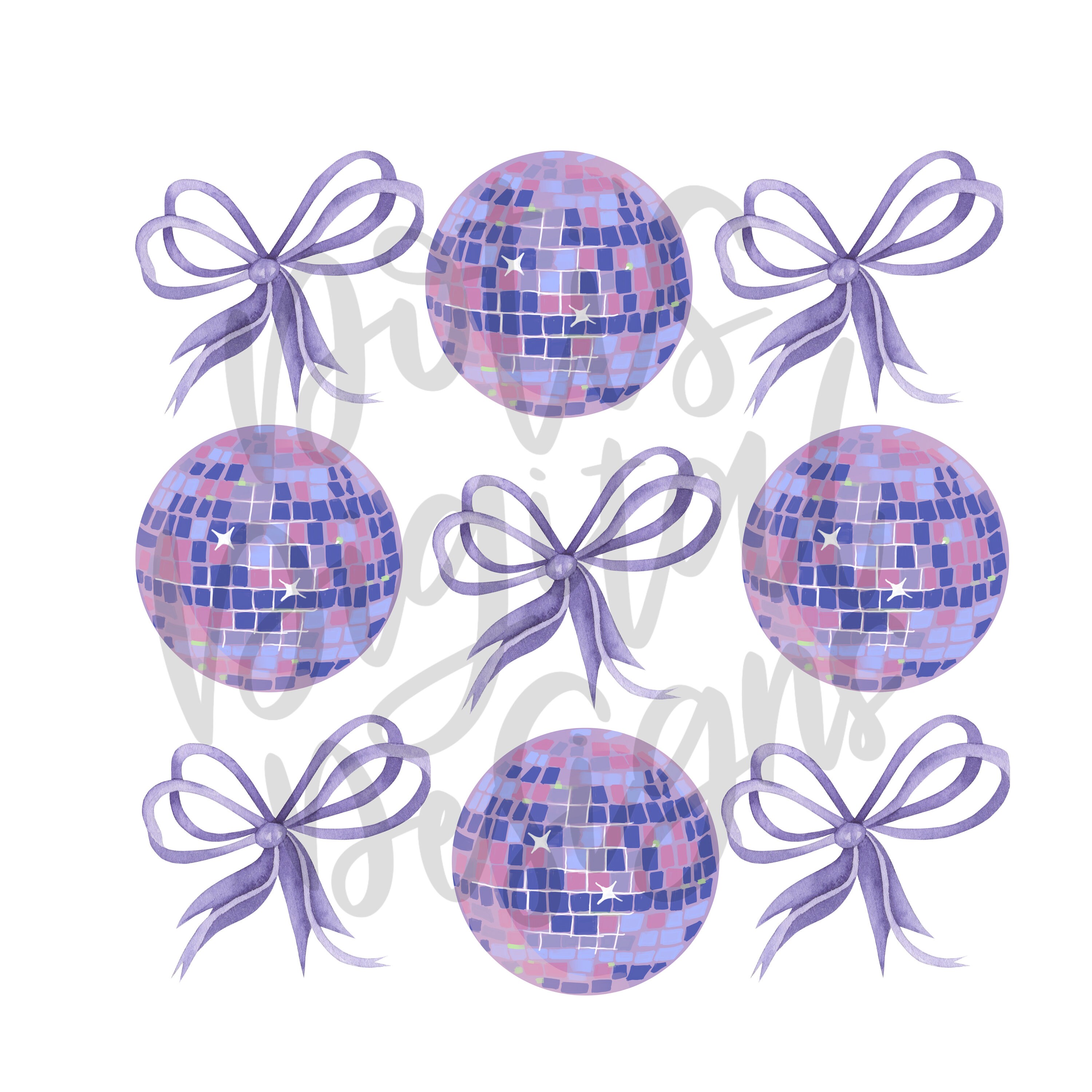Disco Ball Bow PNG, Disco Ball PNG, Disco Ball, Bow Trend PNG, Ribbon ...