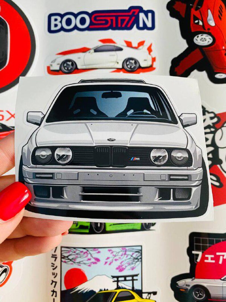 Waterproof Sticker Pack – M3 E30 E36 E46 E34 Touring Decals, M Power ...
