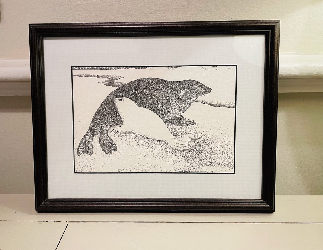 Vintage Pen and Ink Drawing - Etsy