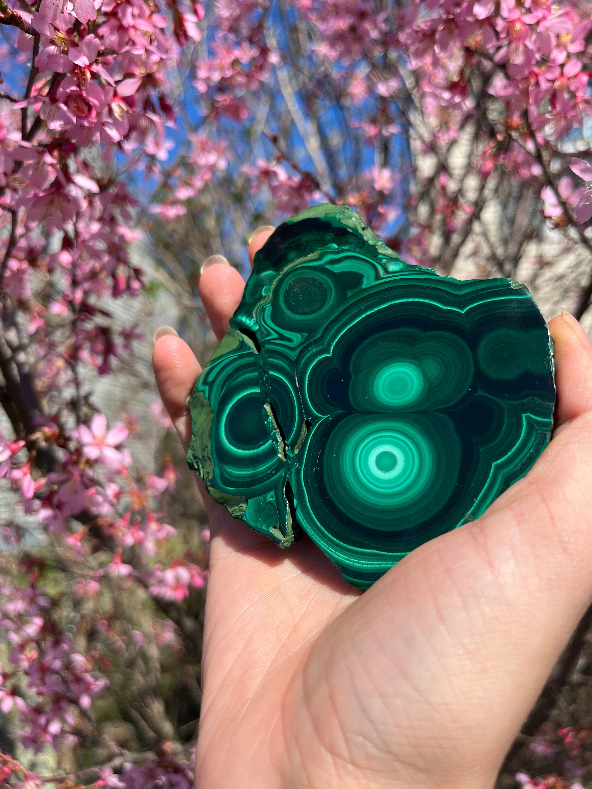 Malachite eye Slab - Etsy