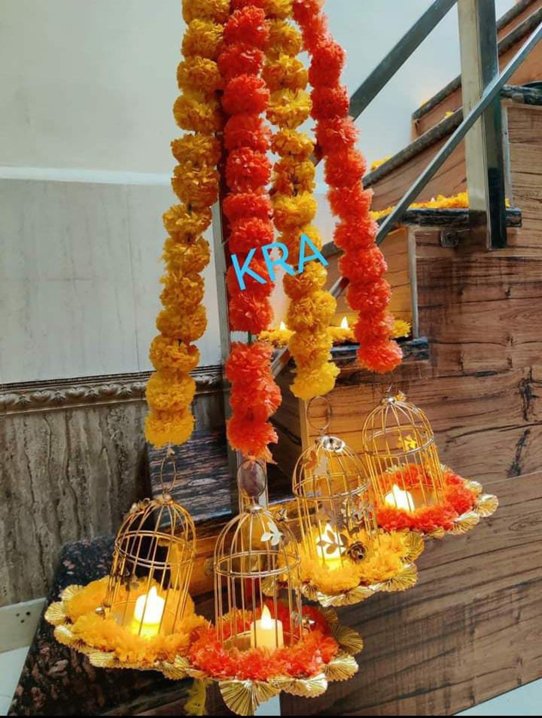 10 Pecs. Lights Attach Garlands With Door Traditional Handmade Door ...