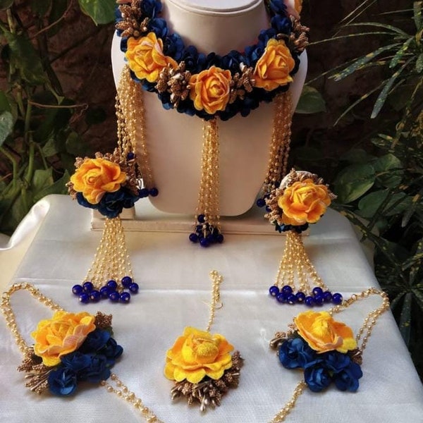 Flower Jewelry Haldi - Etsy