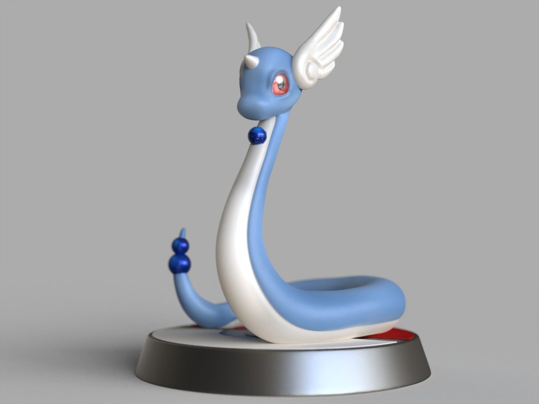 Dratini y Dragonair Figura Pokémon Impresión 3D - Etsy España Dratini y Dragonair Figura Pokémon Impresión 3D - Etsy España
