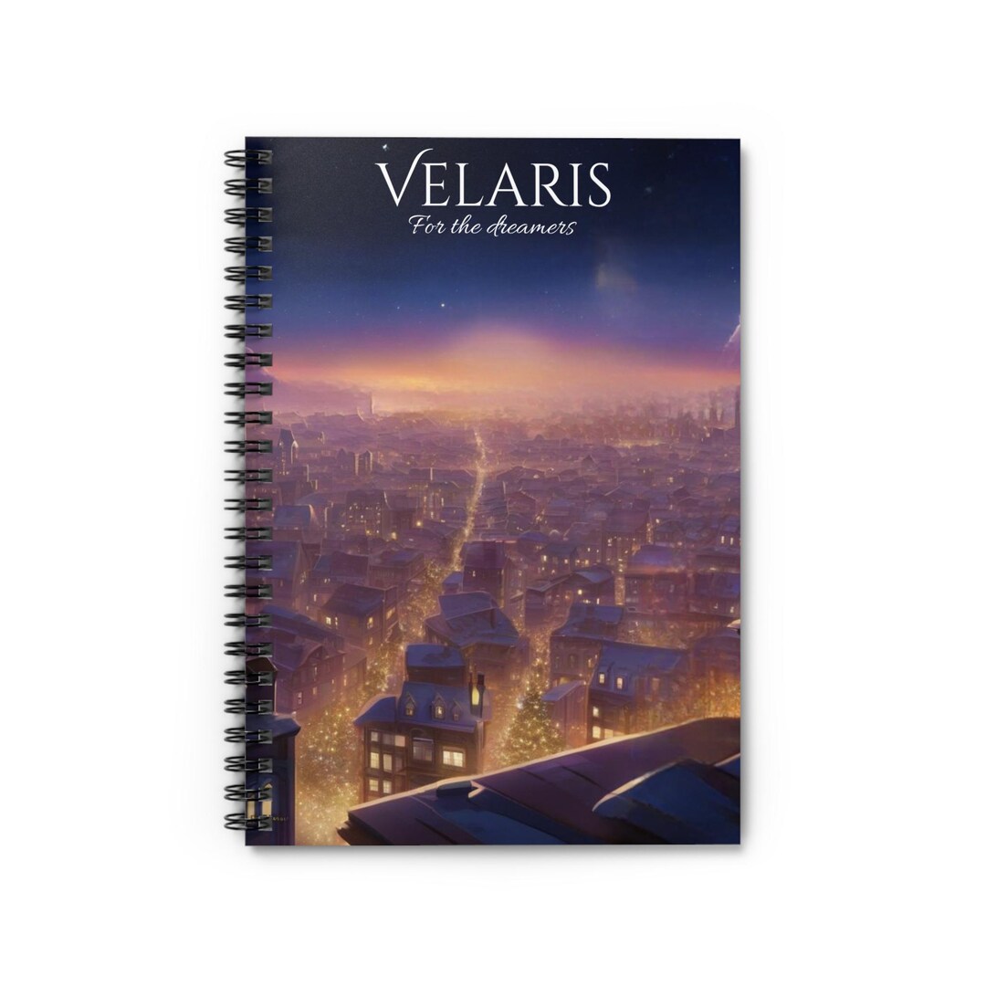 Velaris Notebook - Ruled Line, ACOTAR Journal, A Court of Thorns and ...