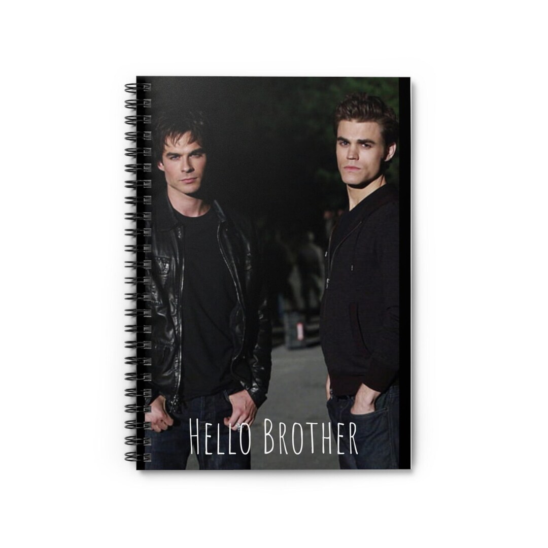 Vampire Diaries Spiral Notebook - Ruled Line, Writing Journal, TV Show ...