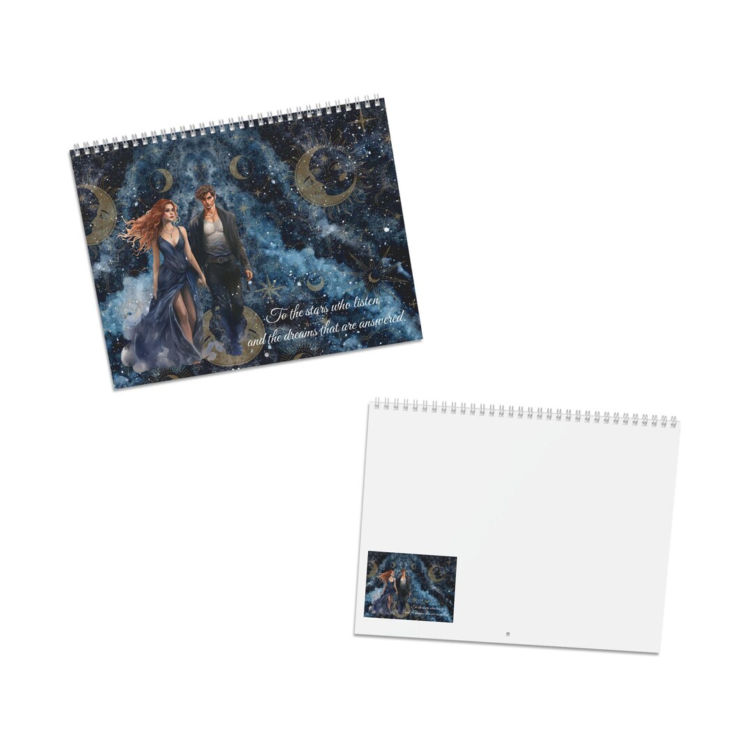 Wall Calendar 2025 ACOTAR Inspired, Yearly Planner, Desk Calendar, 12 ...