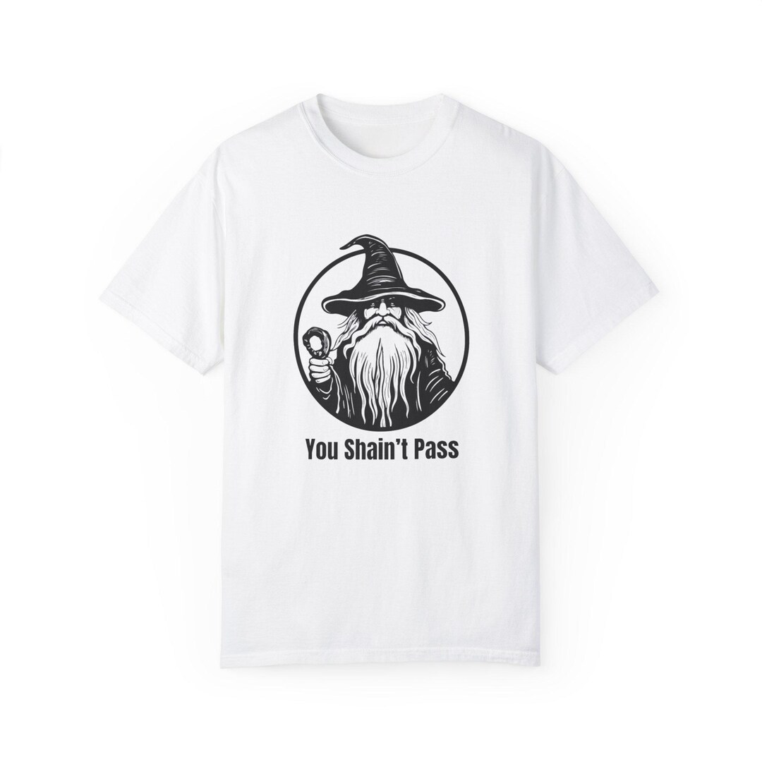 Gandalf You Shall Not Pass T-shirt, LOTR Merch, the Hobbit Merch ...