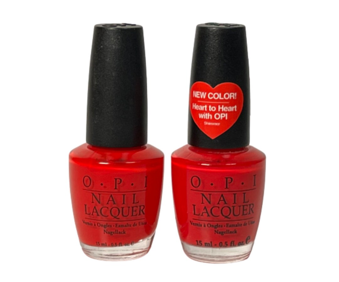 OPI AHS Duo Heart to Heart With OPI + Color My Heart… Red SR366 SR240 ...