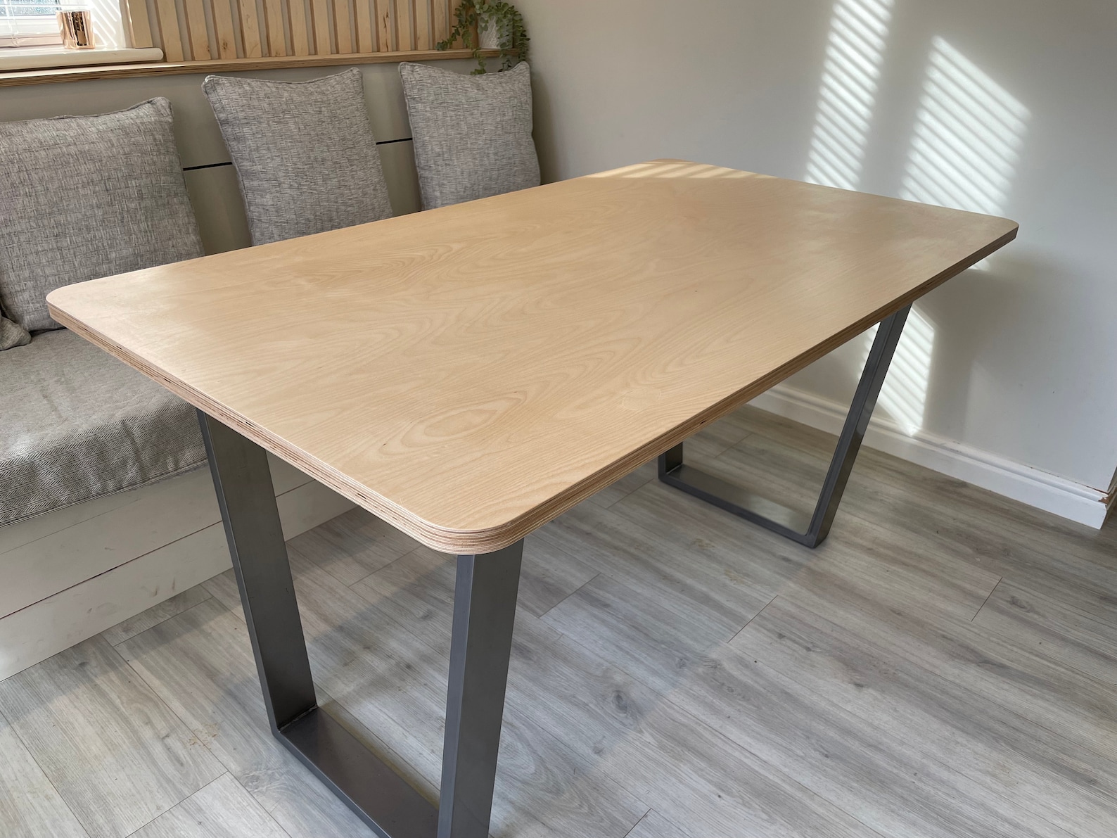 Handmade Birch Plywood Dining Table - Etsy