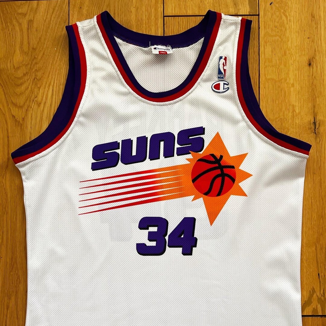 Charles BARKLEY, #34, Phoenix Suns, 1992 - 1998, Champion EU, NBA Home ...