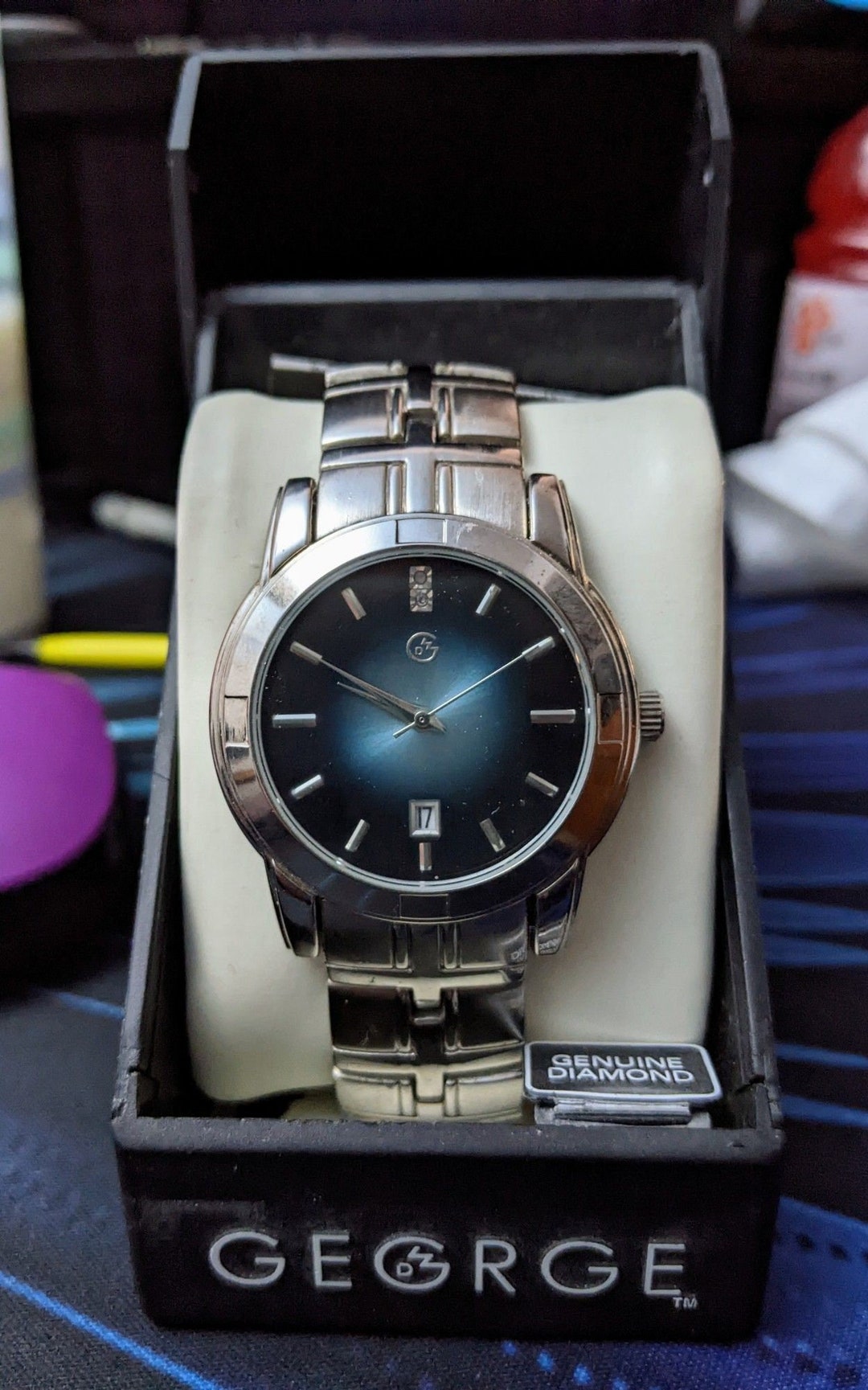 Stunning Men's Stainless Steel Watch by George - Etsy
