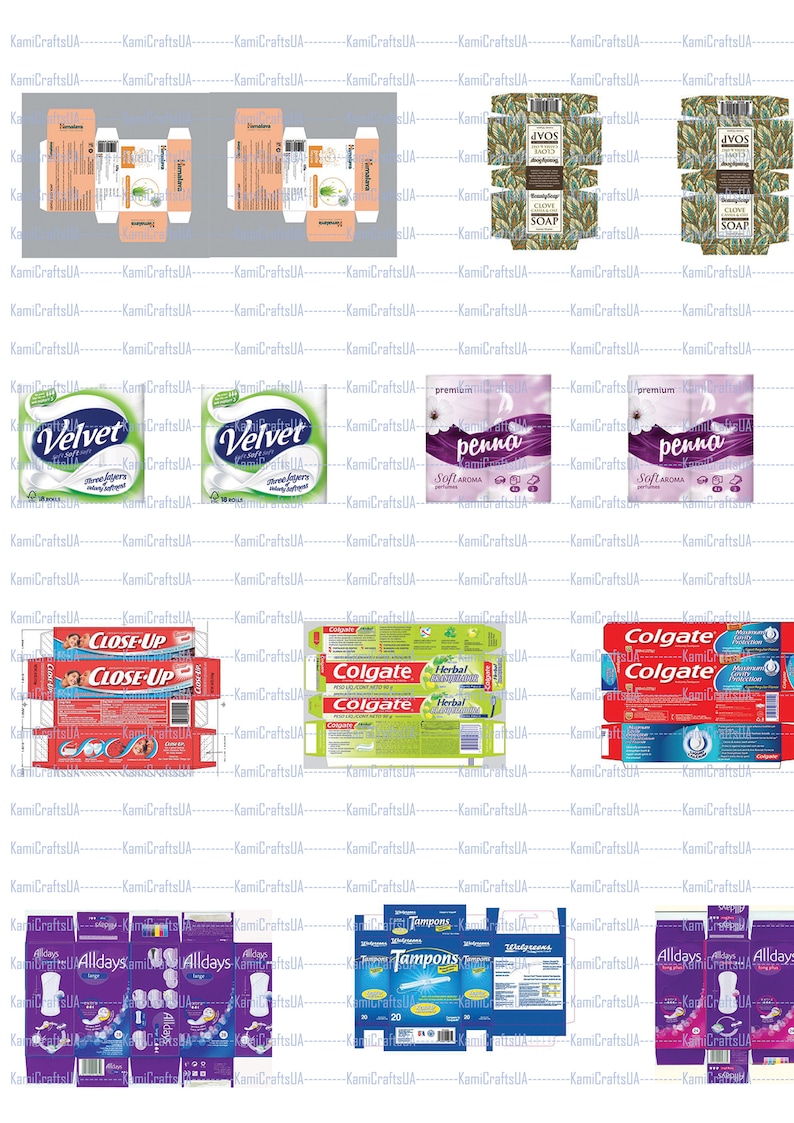 Printable Miniatures for Miniature Laundry Room 1:12 Scale for - Etsy