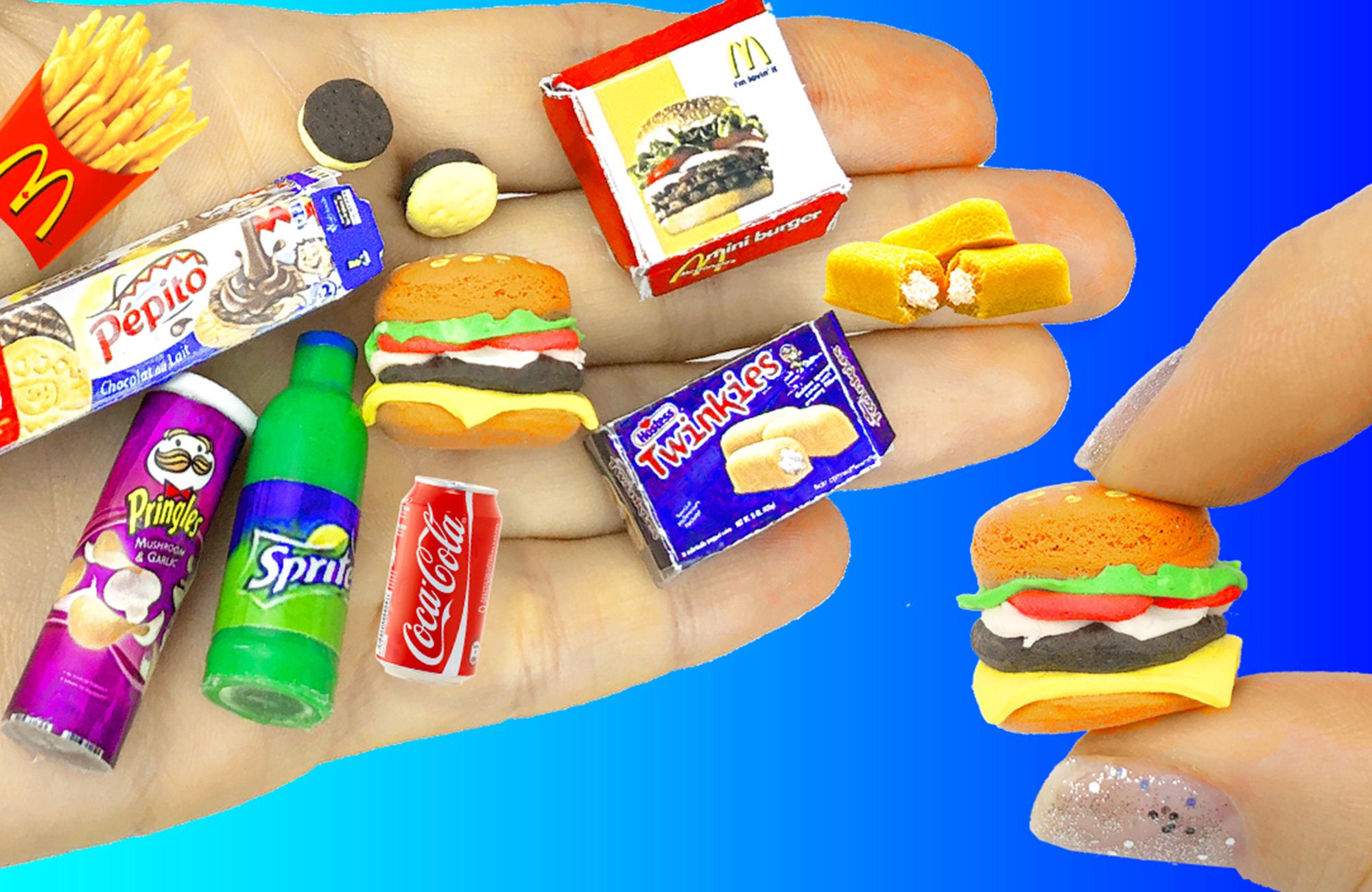 Printable Miniature Food Packaging for Miniature Dollhouse 1:6 Scale ...