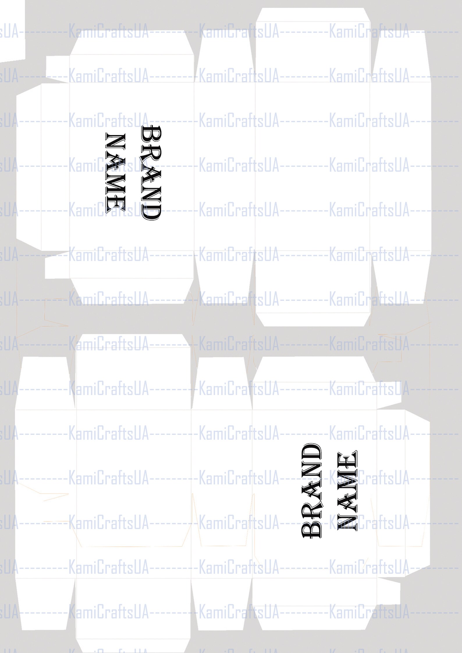 Printable Miniature Brand Boxes for Miniature Dollhouse 1:6 Scale ...