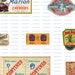 Printable Miniature Food Packaging 1900-1930 for Miniature Dollhouse 1: ...