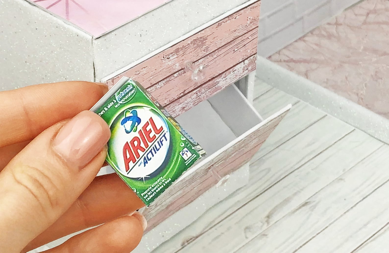 Printable Miniature Cleaning Supplies for Miniature Laundry Room 1:12 ...