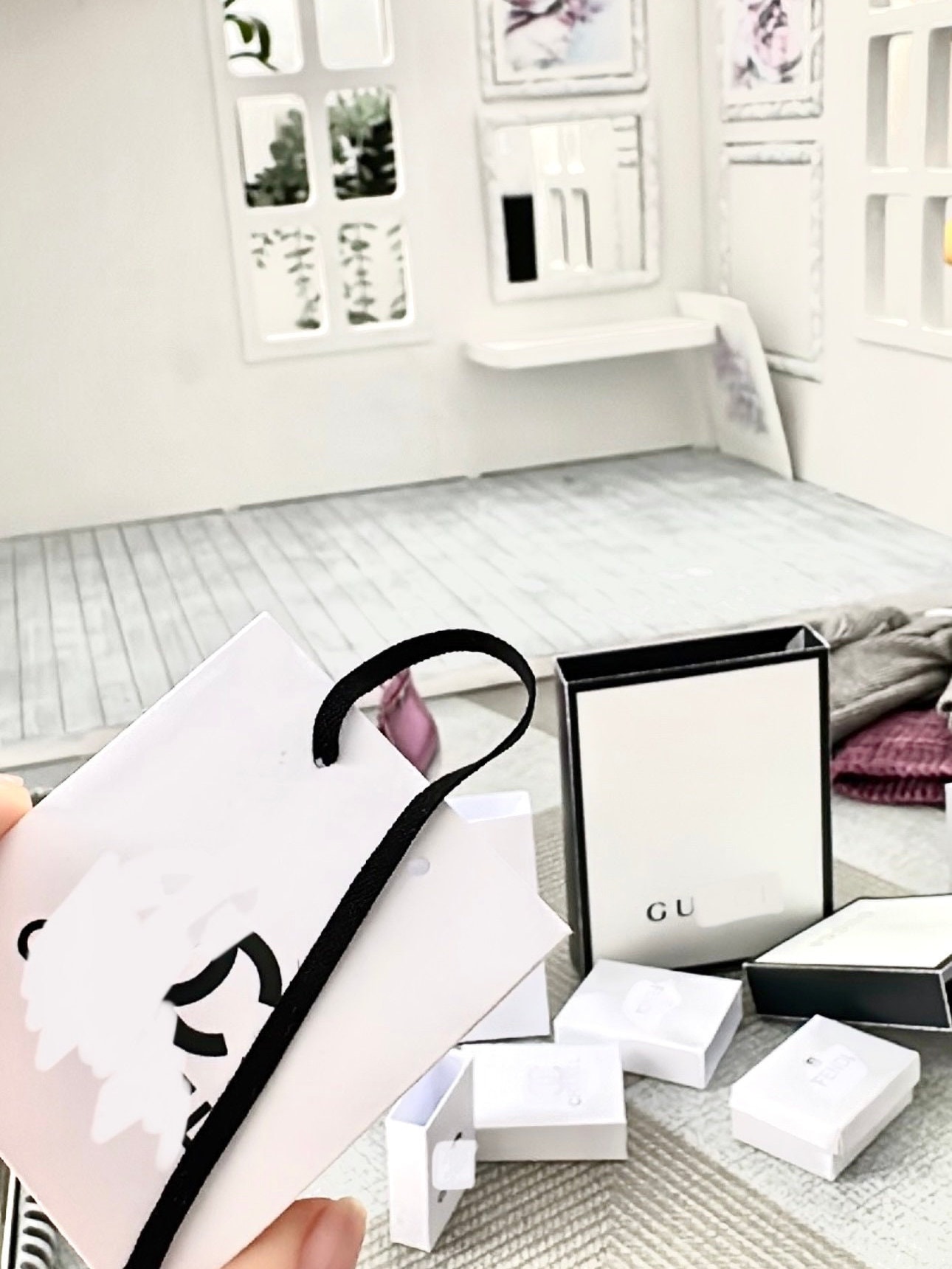 Printable Miniature Brand Shopping Bags for Miniature Dollhouse 1:6 ...