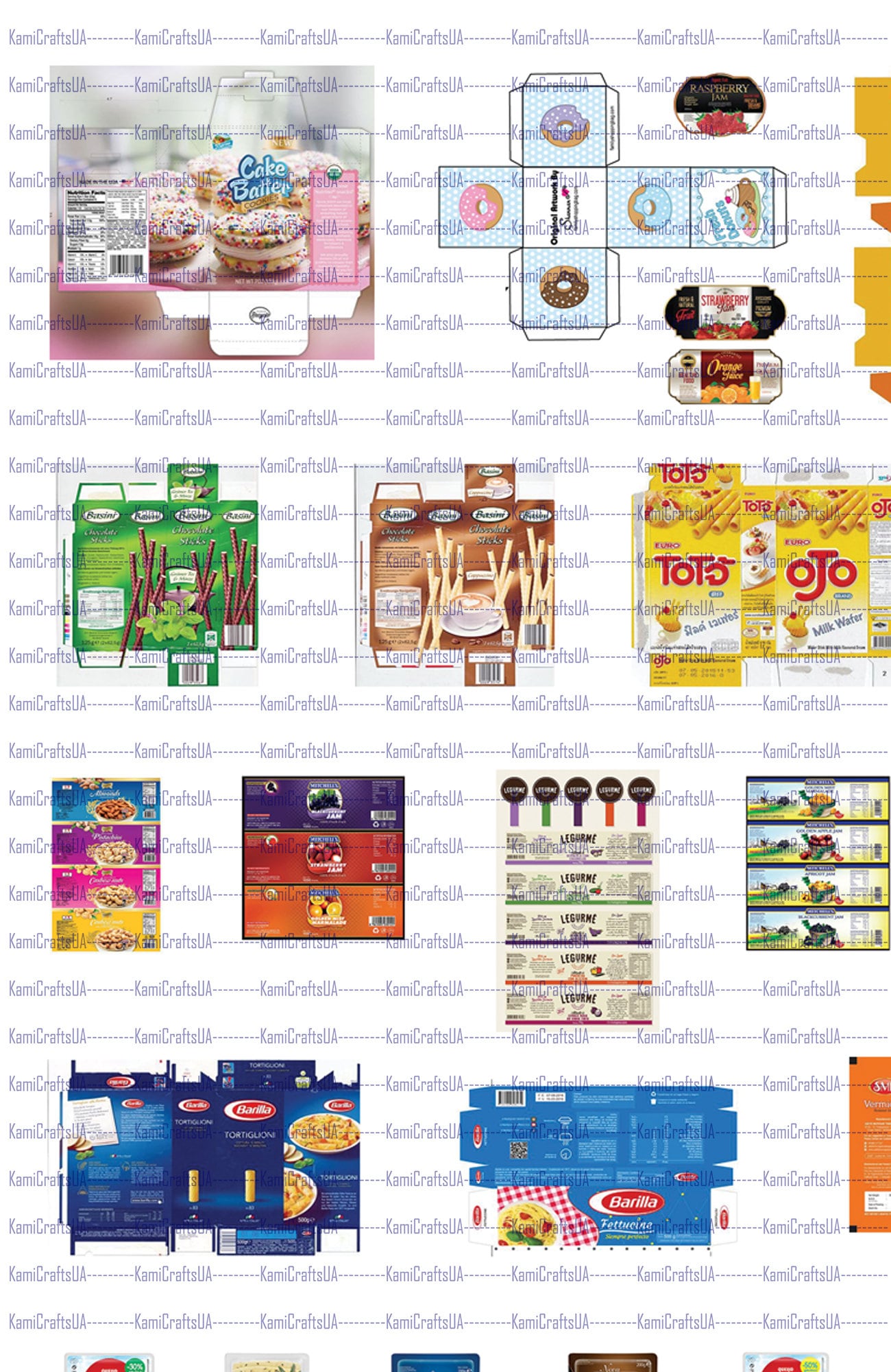 80 Comida En Miniatura Imprimible Para Casa De Muñecas En, 47% OFF