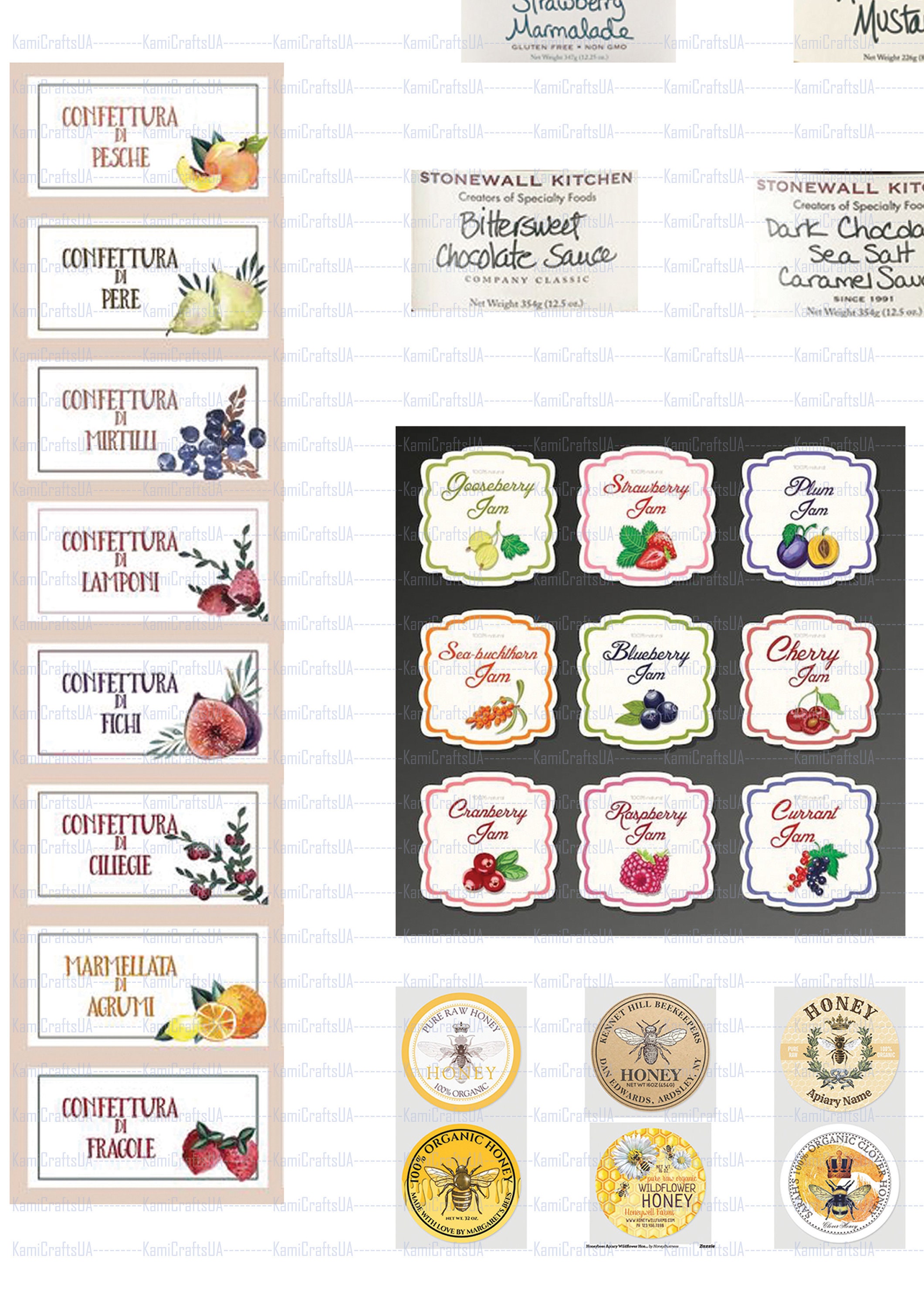 Printable Miniature Food Packaging for Miniature Dollhouse 1:6 Scale ...