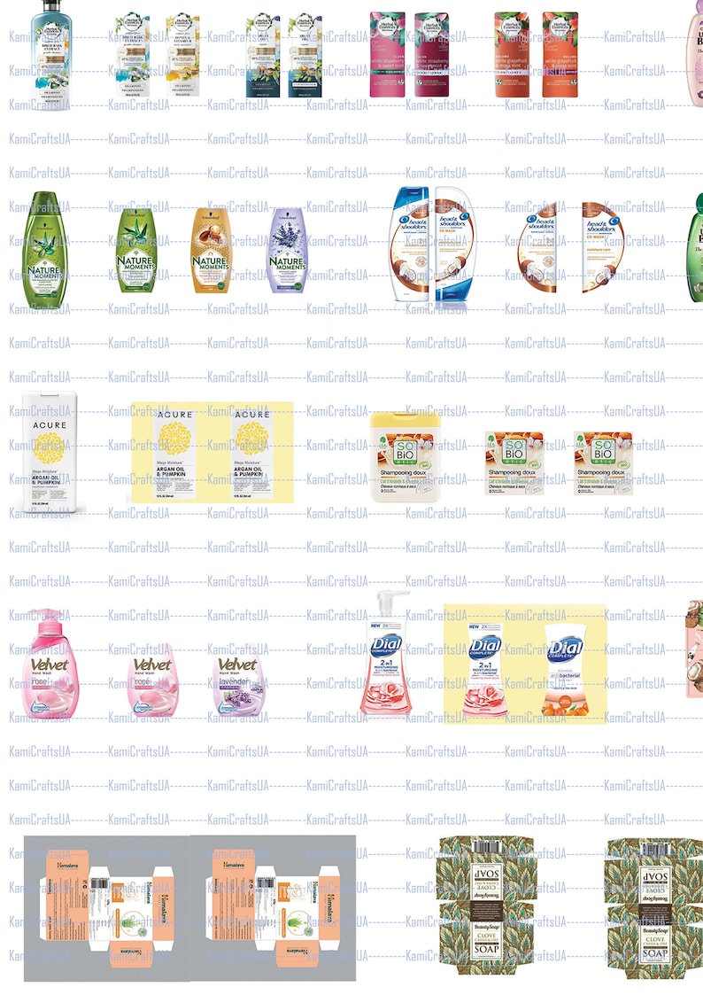 Printable Miniatures for Miniature Laundry Room 1:12 Scale for ...