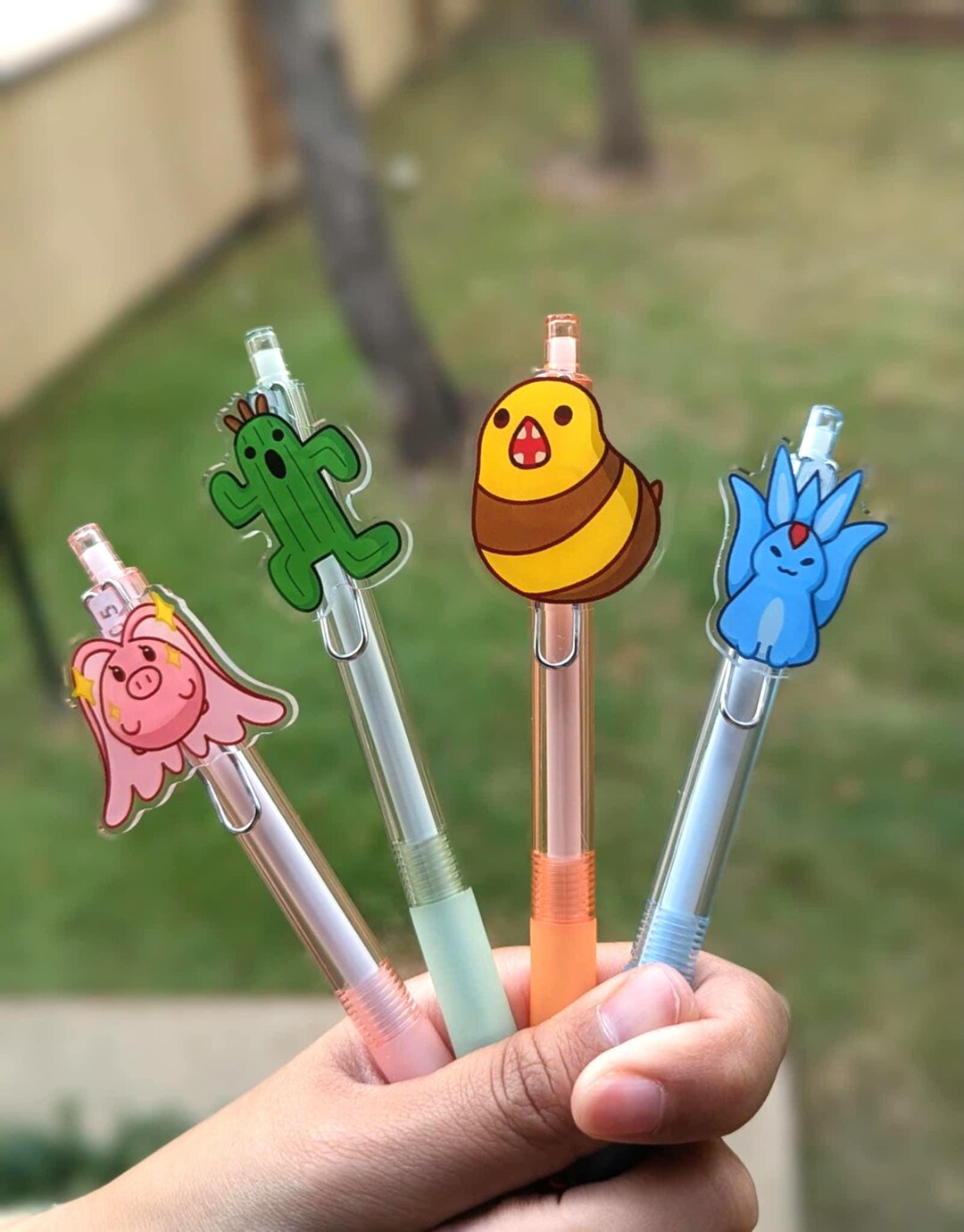 FFXIV Mascot Pen Bookmark Set - Etsy