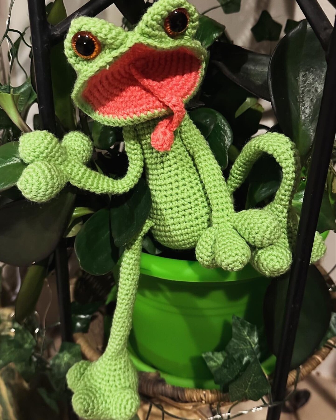 Grumpy Frog/frogs - Etsy