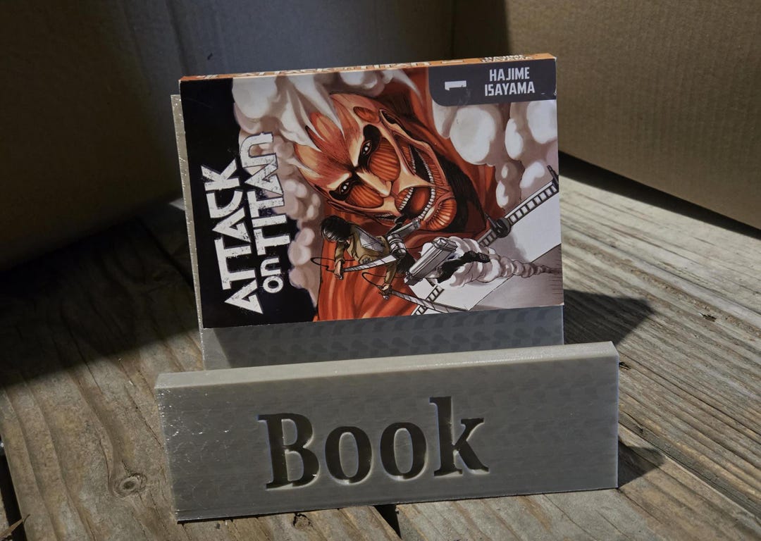 Customized 3D Printed Book Holder | Book Barn | Bookmark | Book Saver ...