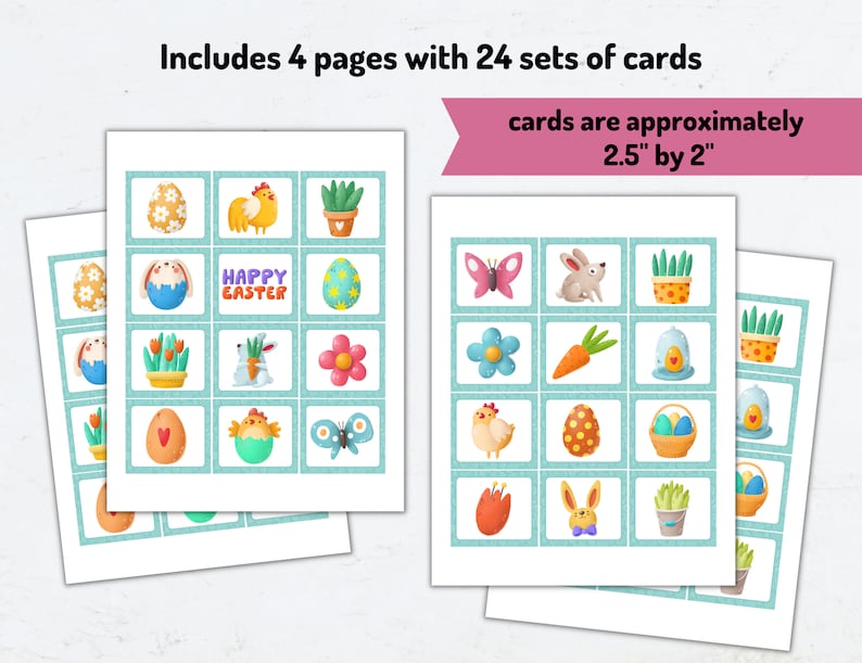 Easter Match Game for Kids | Classroom Matching Activity | Printable ...