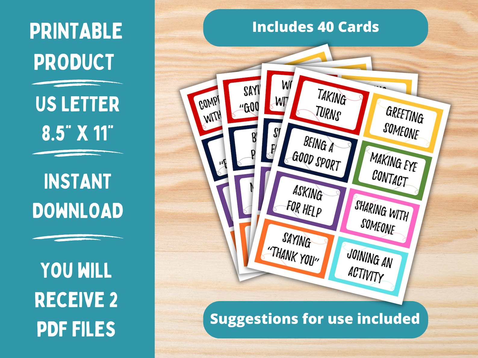 Social Skills Charades Role Play Game for Kids and Teens, Classroom SEL ...