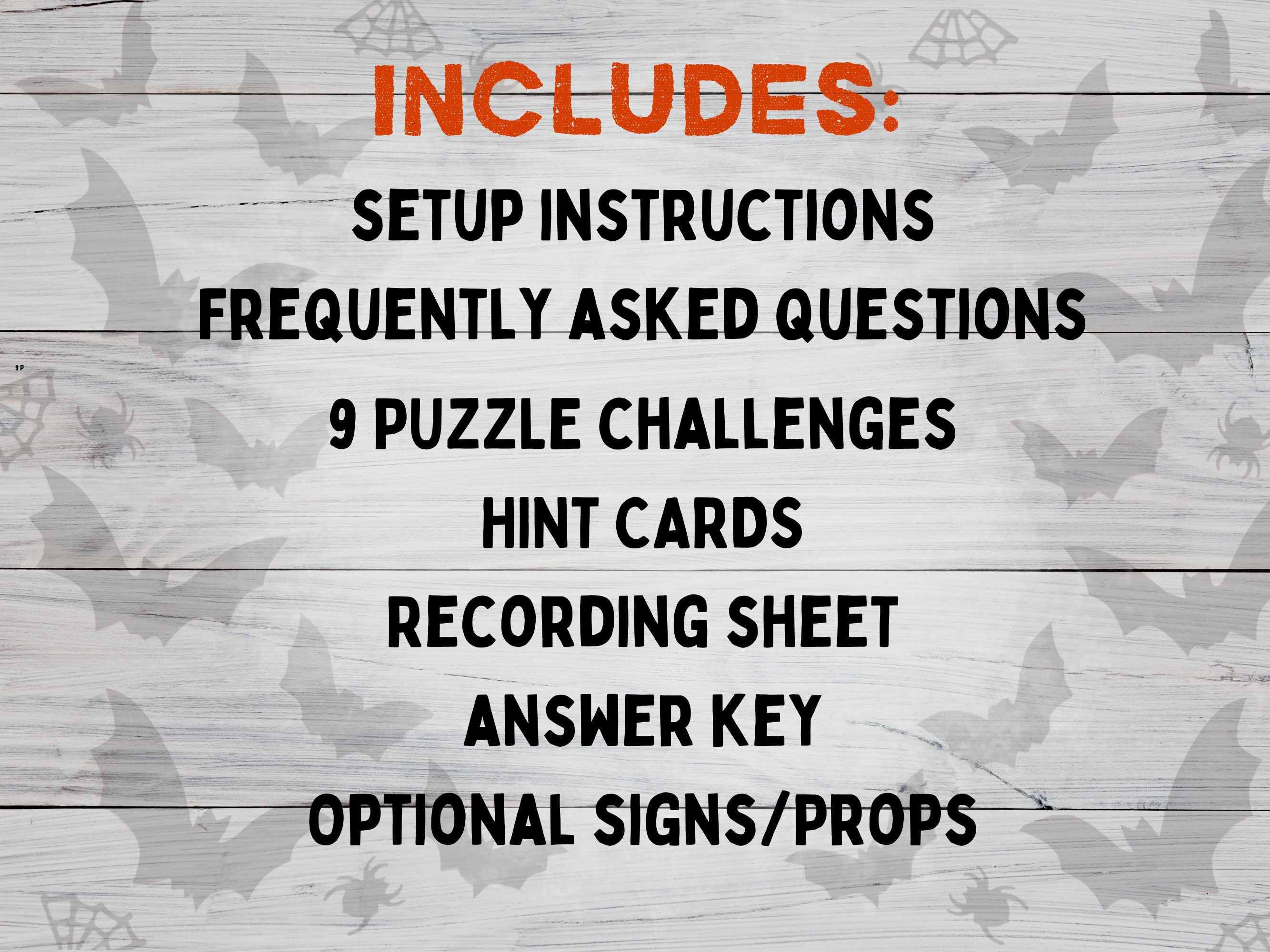 Halloween Escape Room Kit | Printable Halloween Party Games for Kids ...