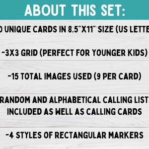 Summer BINGO Card Preschool Activities, End of School Year Printable ...