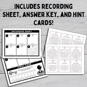 Halloween Escape Room Kit | Printable Halloween Party Games for Kids ...