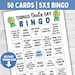 Emotions Feelings BINGO Game for Kids and Teens Printable Emoji Bingo ...