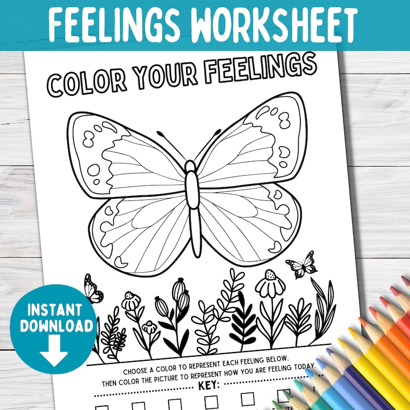 Angry Kids Worksheets - Etsy