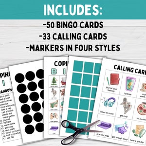 Coping Skills BINGO Game for Kids and Teens, Classroom SEL or ...