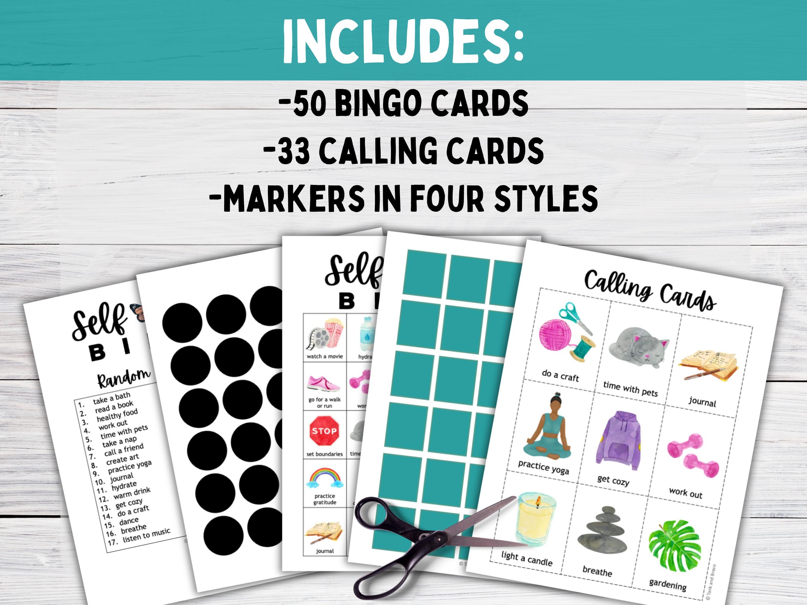 Self-care BINGO Game, Self Care Challenge, Classroom Counseling ...